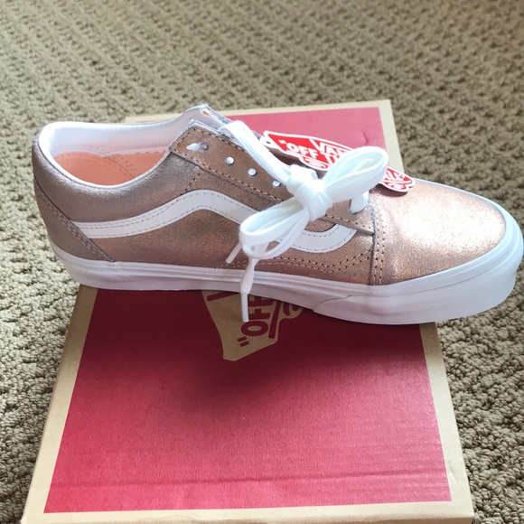 Vans | Shoes | Pink Glitter Vans | Poshmark